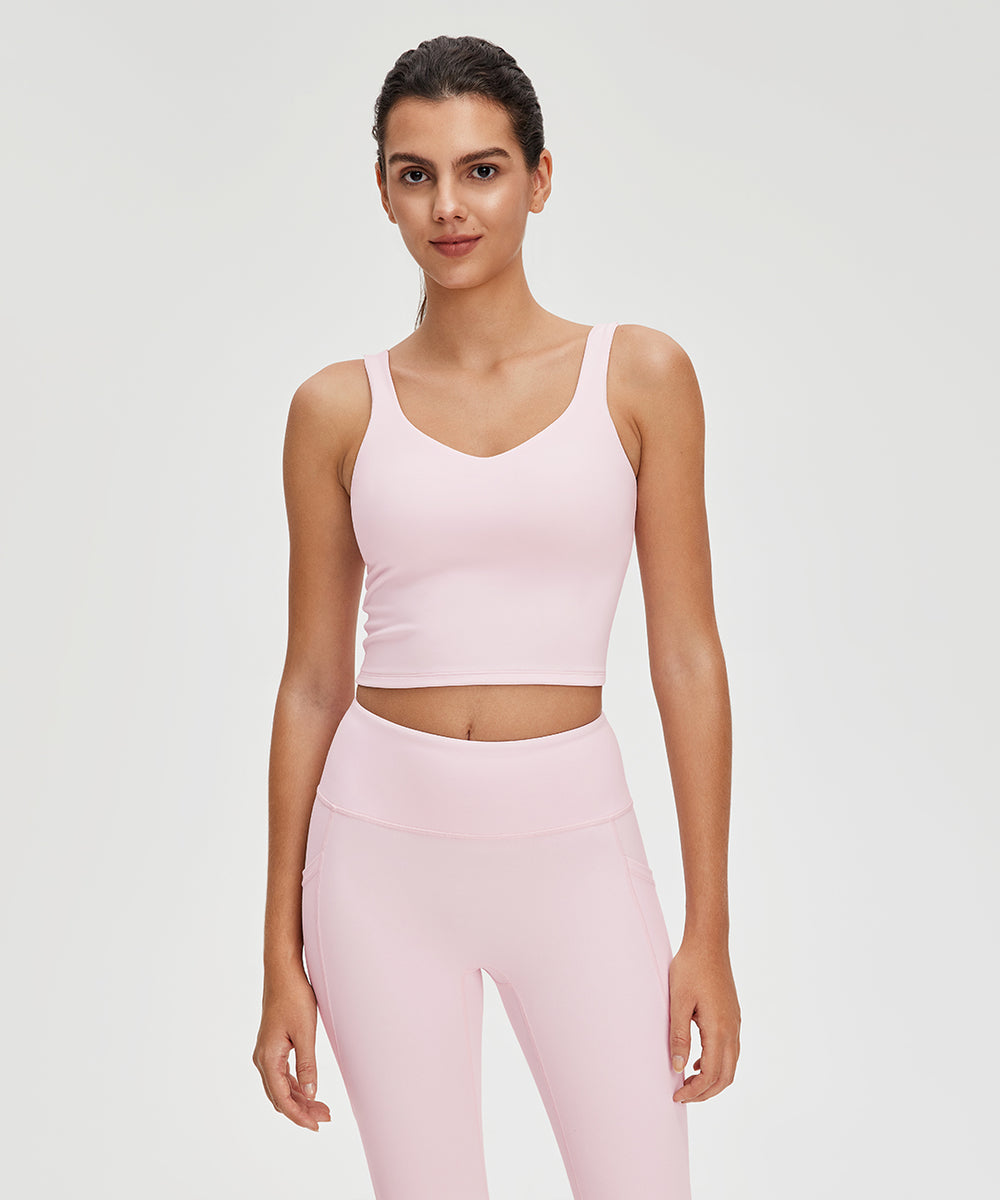 V-Neck Longline Tank Top – athluna